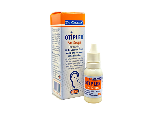 Dr. Schavit "OTIPLEX" All Natural Herbal Ear Drops - Rapid Relief for ...